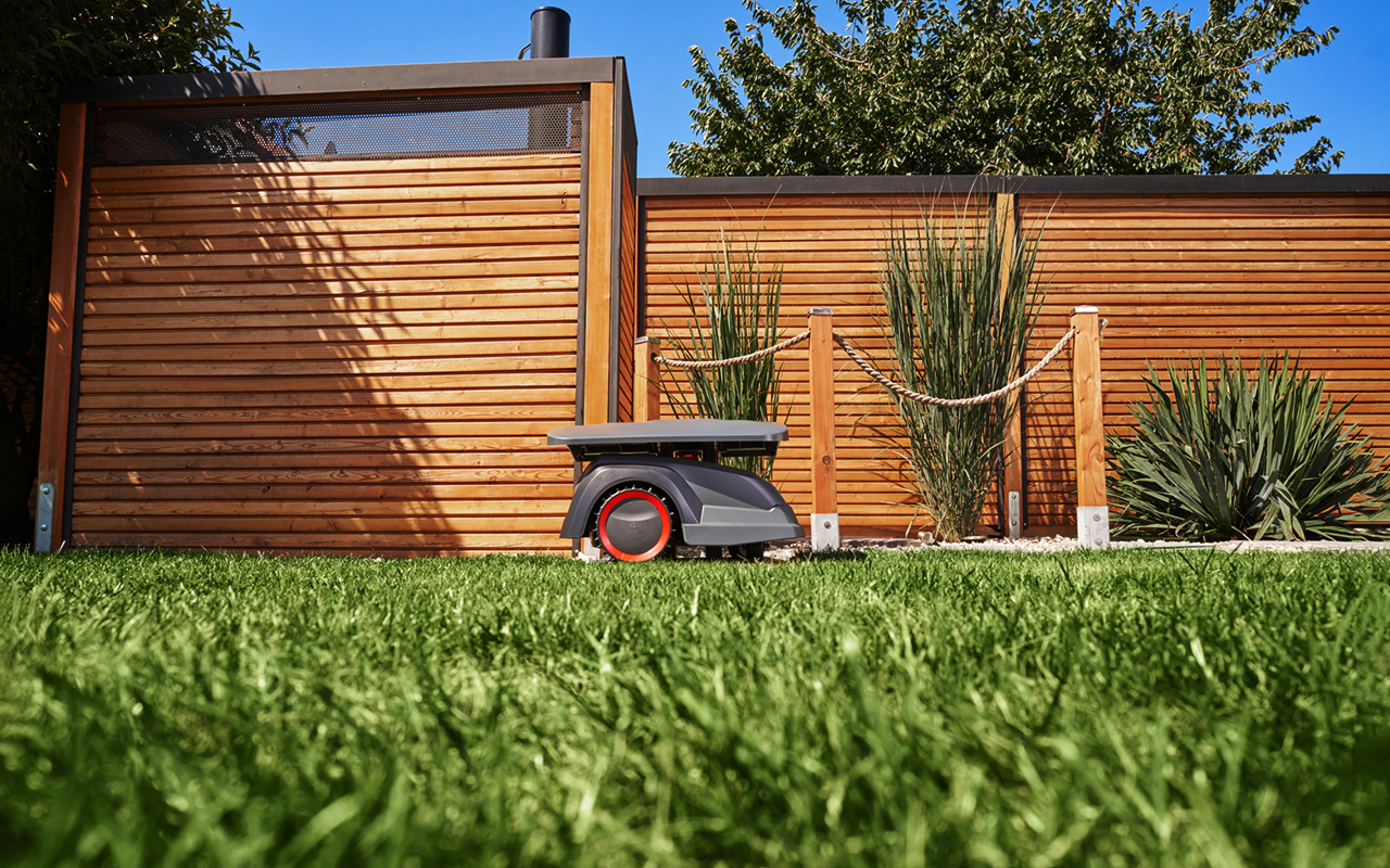 Garage till robotgräsklipparen - 12 fantastiska idéer